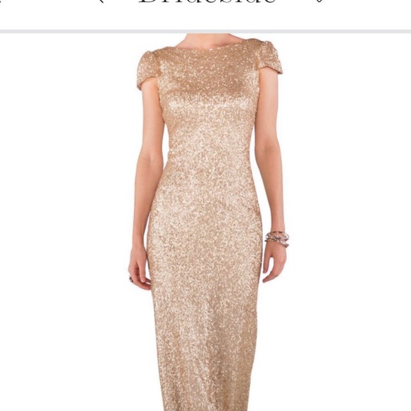 SORELLA VITA | Other | Sorella Vita 878 Gold Sequence Dress | Poshmark